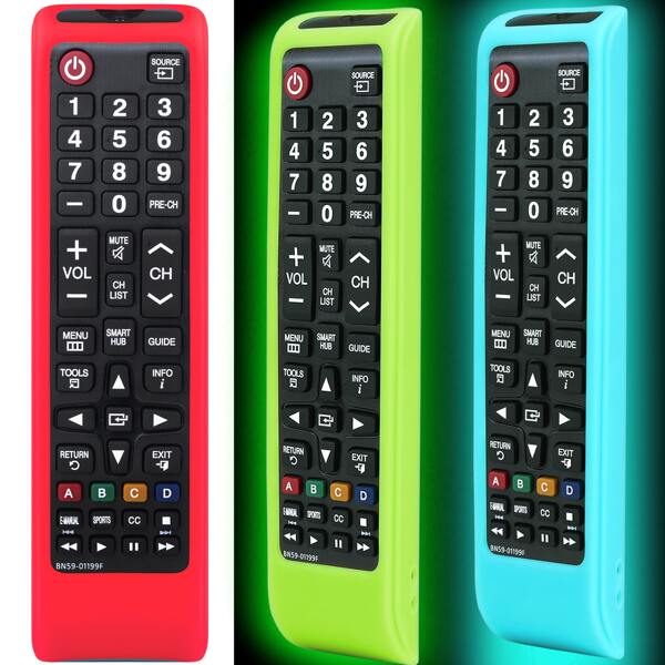 3 Pack Remote case for Samsung TV Controller, Silicone Remote Cover for ...