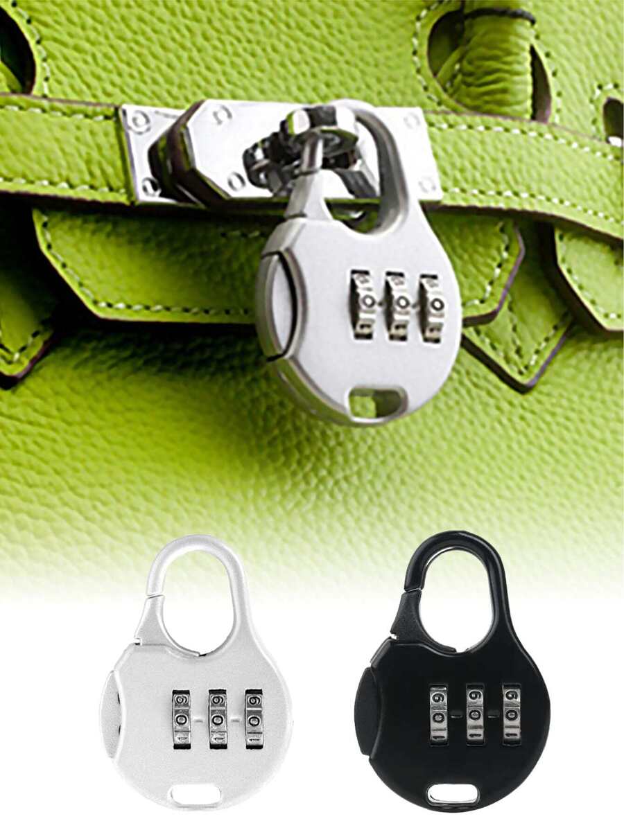 Metal Password Lock Door Lock 3 Digit Combination Code Number Lock ...
