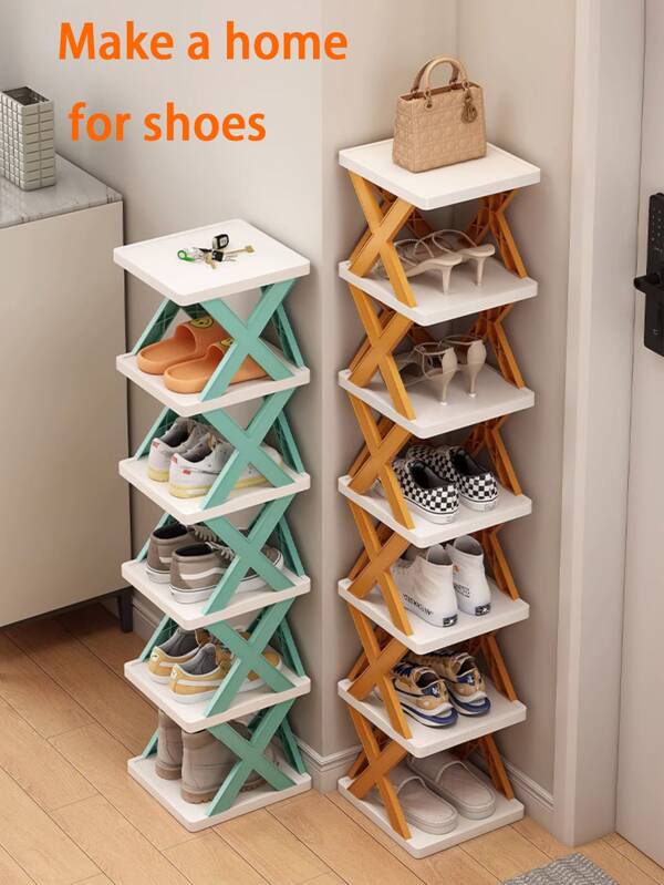 1pc Pp Shoe Rack, Minimalist Multi-layer Shoe Storage Organizer | SHEIN USA