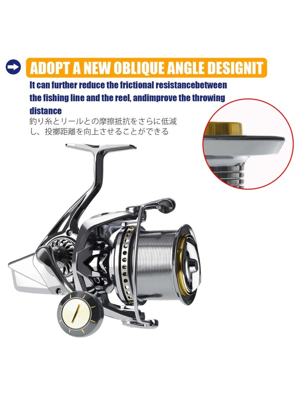 SAMOLLA 2023 New All Metal Fishing Reel Spinning Coil Saltwater Carp 11 ...