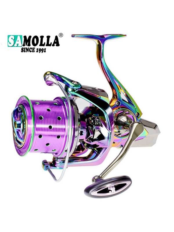SAMOLLA 2022 Fishing Spinning Reel Coil Saltwater 25KG Max Drag 18+1BB ...