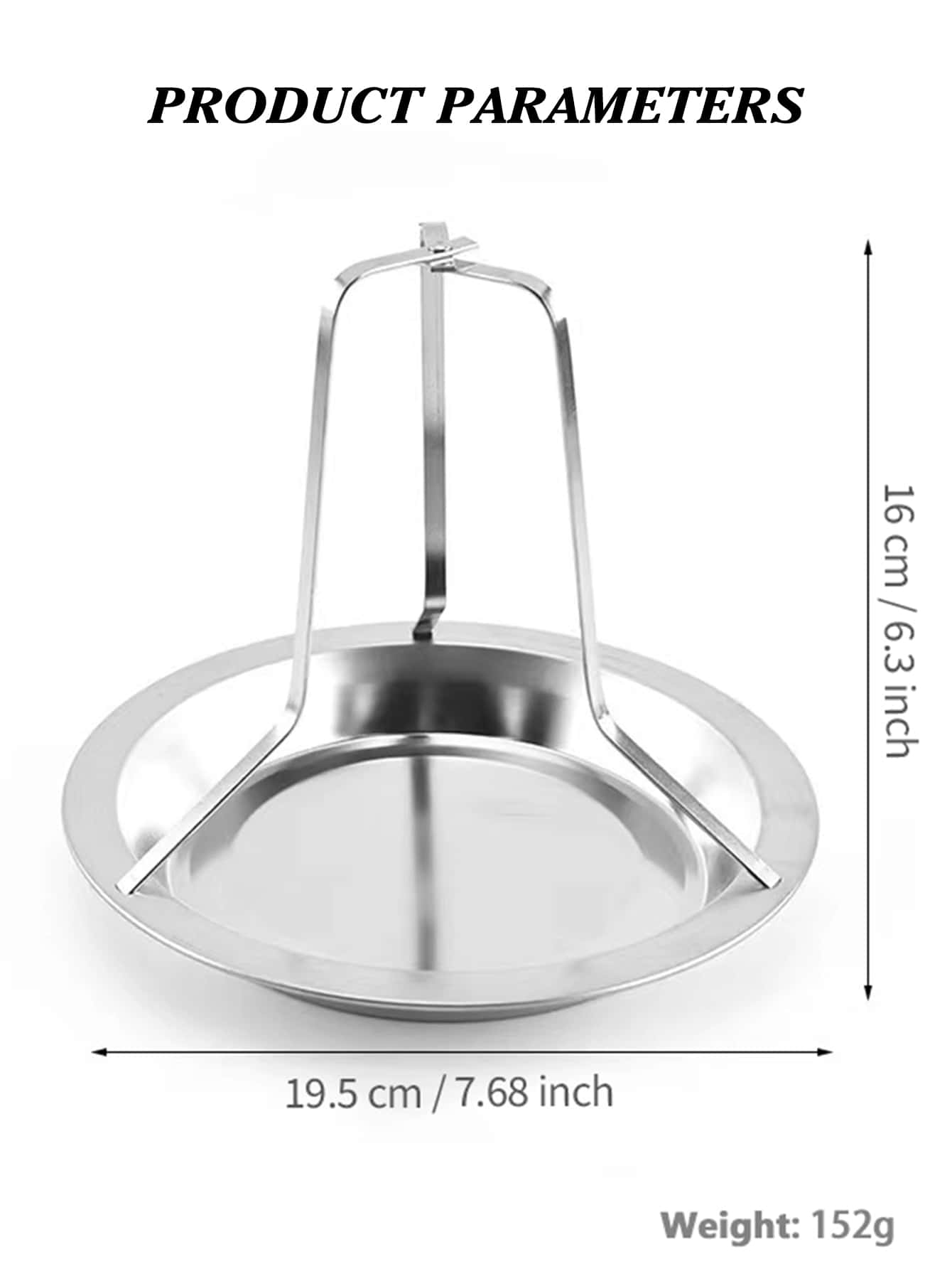 Stainless steel roast chicken rack roast chicken plate turkey rack ...