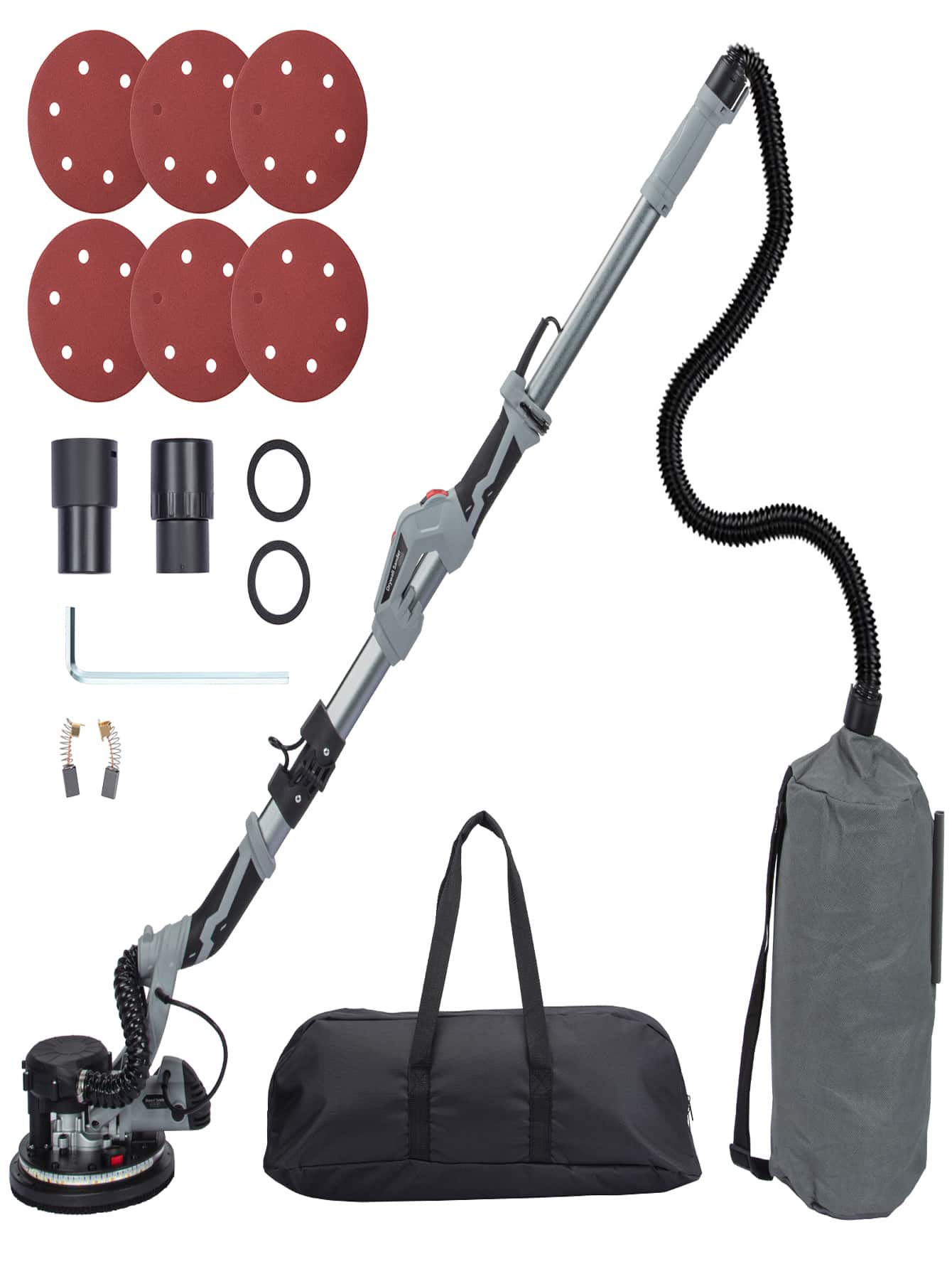 Drywall Sander with Automatic Dust Removal System, Electric Motor ...