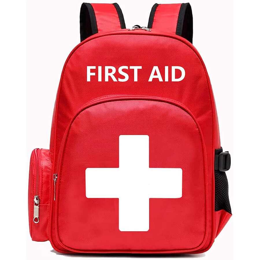 First Aid Bag Empty, Emergency Bag, Trauma Bag, First Aid Backpack ...