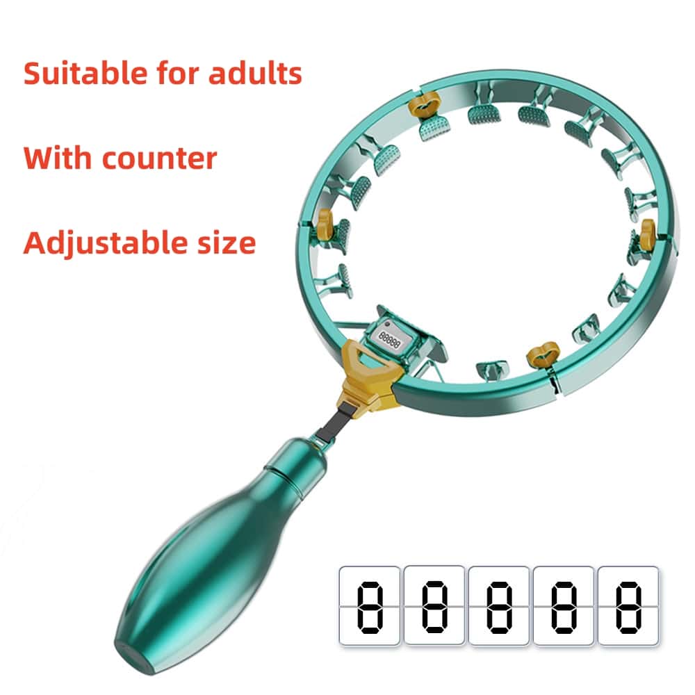 New intelligent counting hula hoop is detachable, adjustable in size ...