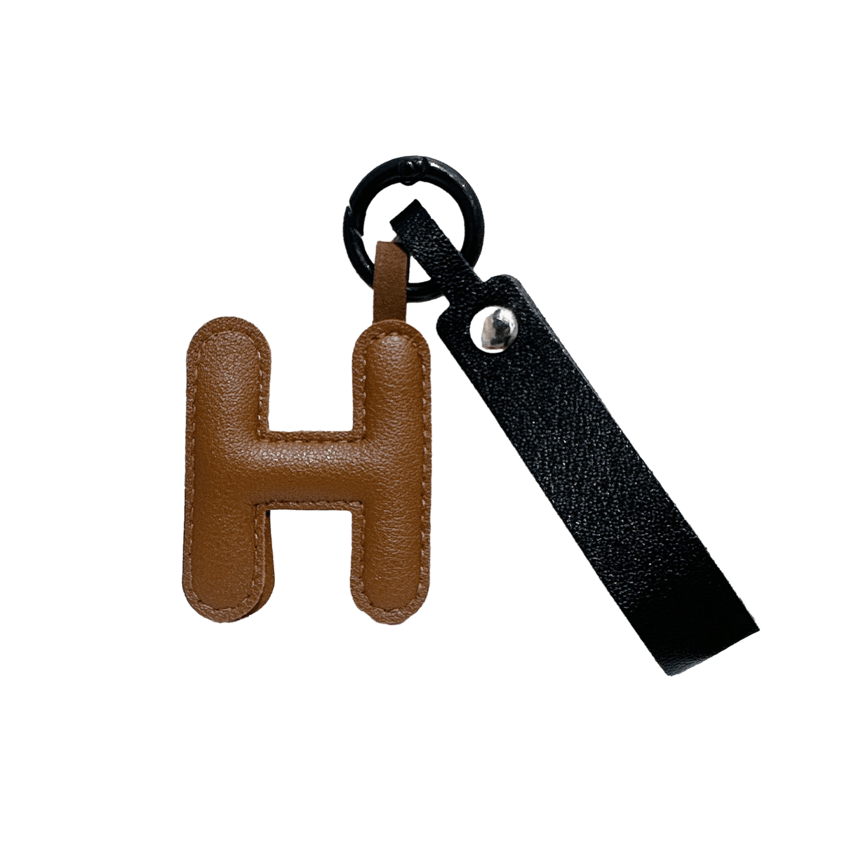 1pc Pu Leather Letter Shaped Keychain Pendant | SHEIN USA
