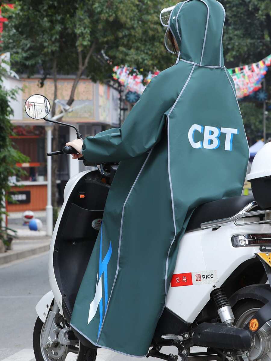 Longer Version Raincoat Full Body Rainstorm Prevention New Electric ...