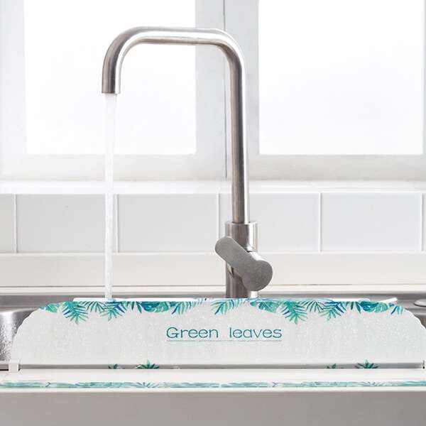 Retractable Sink Water Splash Guard, Kitchen Anti-splash Water Baffle ...