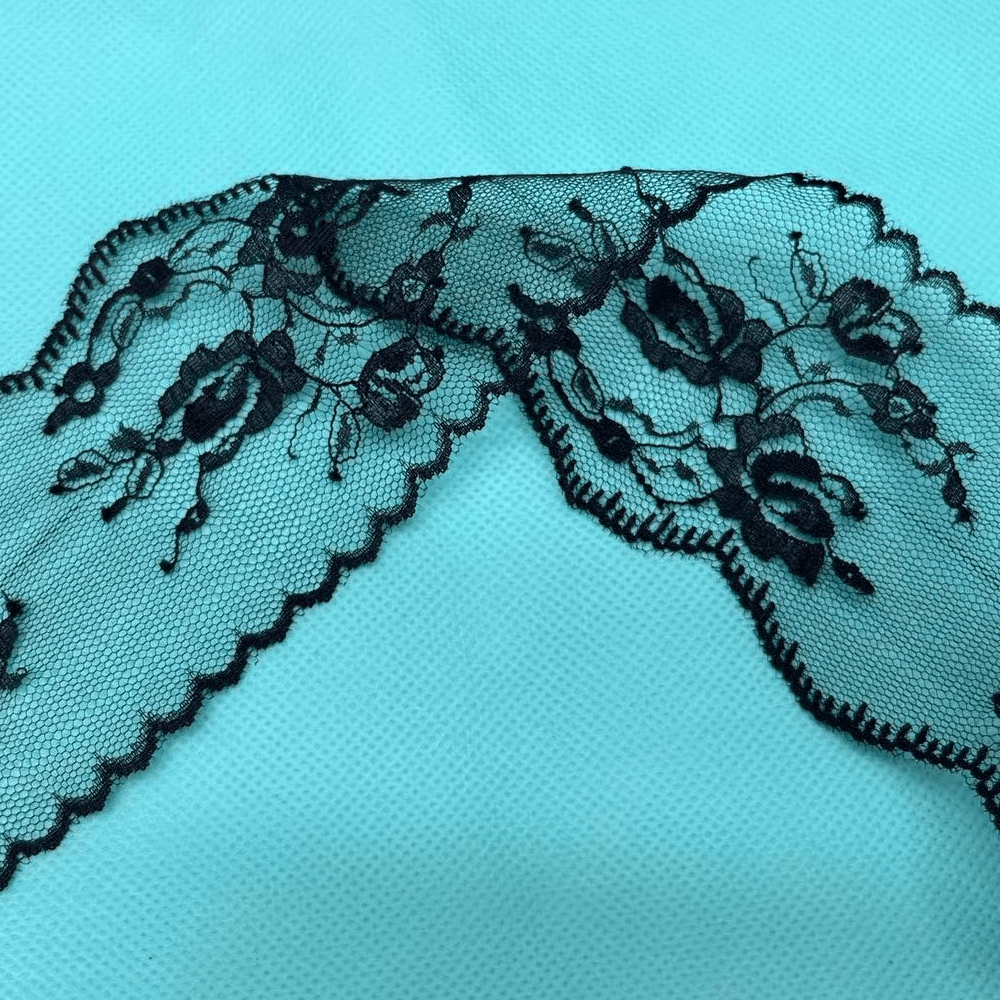 6.5cm wide black lace webbing | SHEIN USA