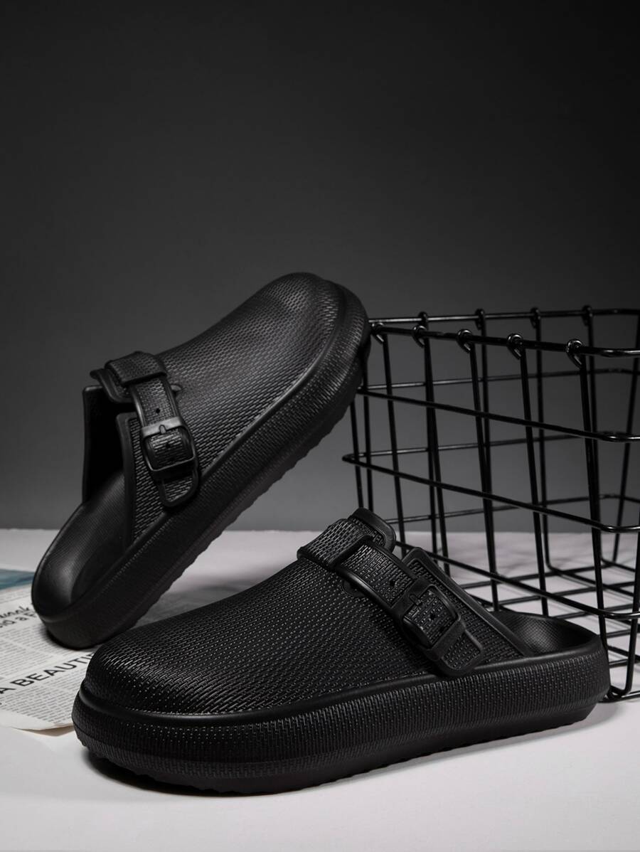 Cool Work Clogs For Men, Buckle Decor Slip-on EVA Clogs | SHEIN USA