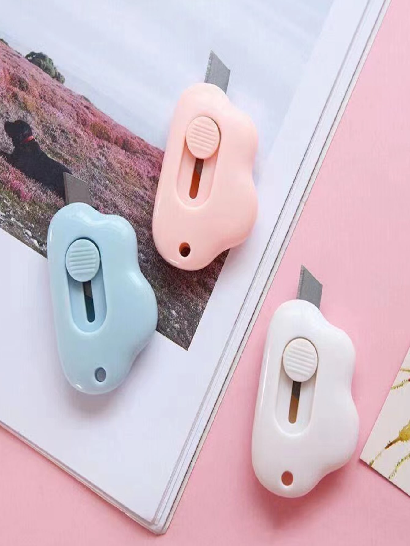 2pcs Cloud Shaped Paper Cutter | SHEIN USA