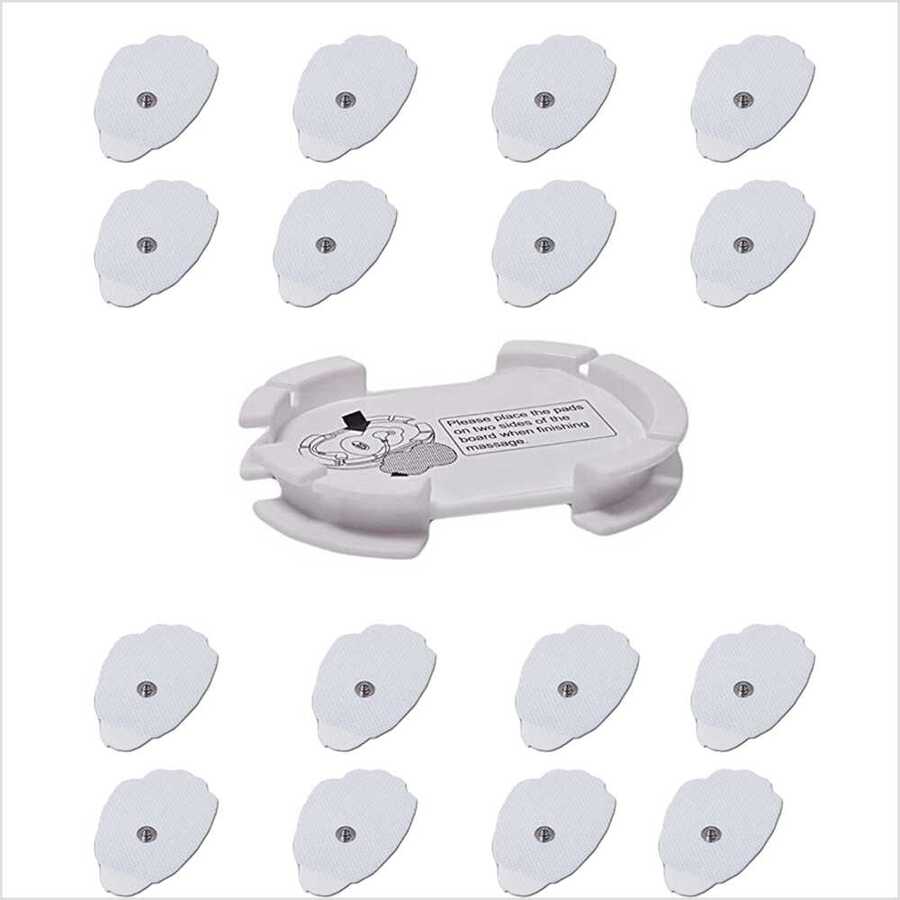 Tens Unit Pads Patches Holder with Extra ReplacemENTtt Reusable ...