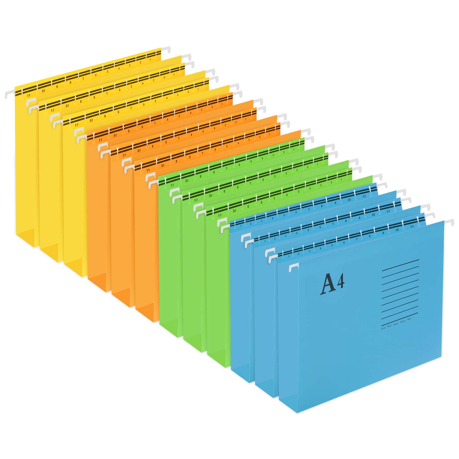 A4 Suspension Files 12 Pieces A4 Suspension File Files for Filing ...