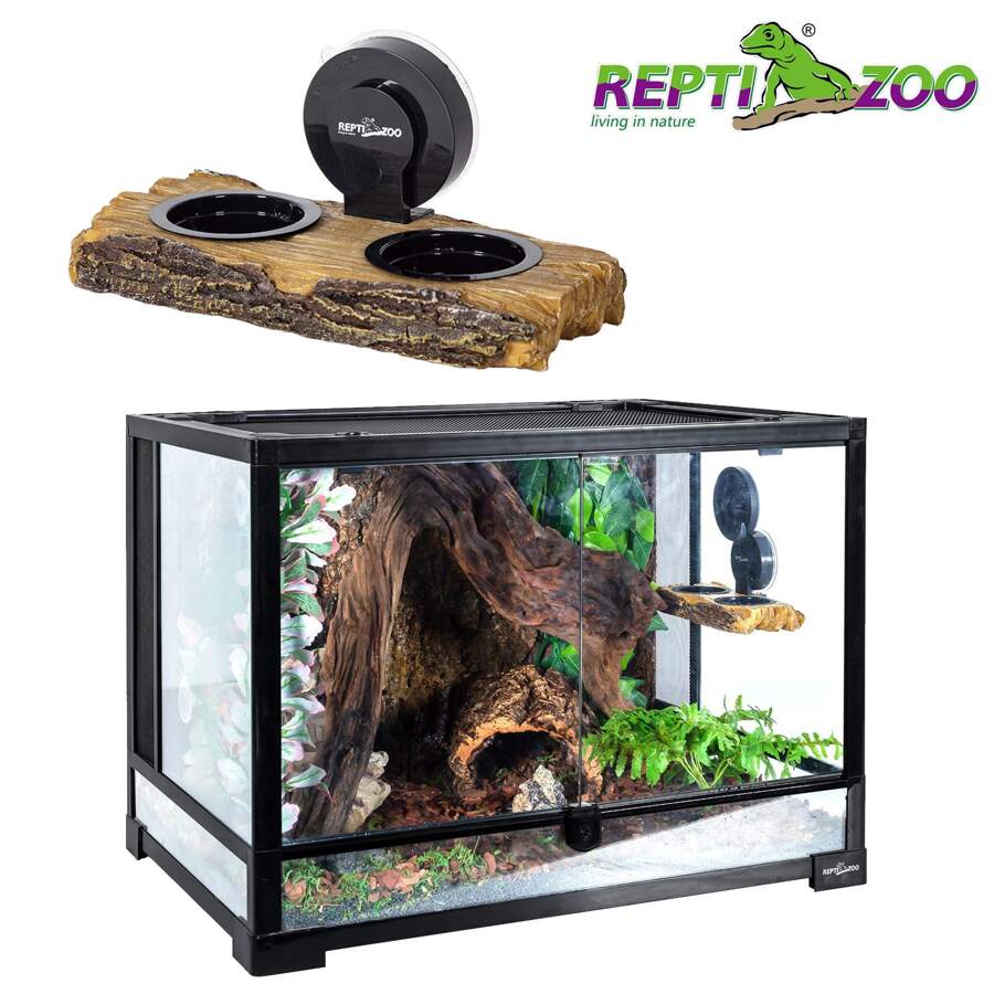 1 PC Turtle Basking Platform or Reptile Feeding Ledge with Suction Cup ...