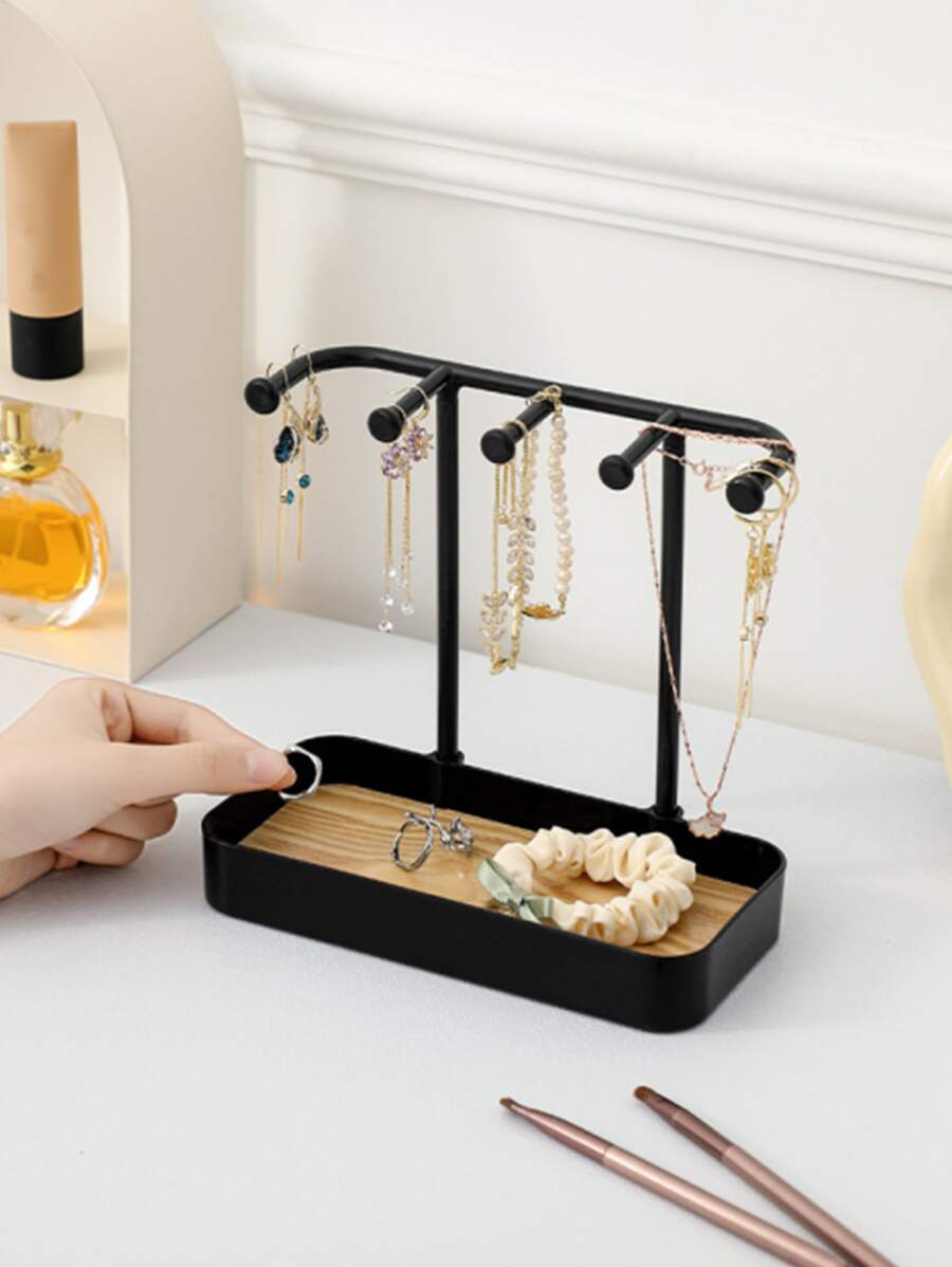 1pc DIY Light Luxury Jewelry Display Display Rack Jewelry Rack Necklace ...