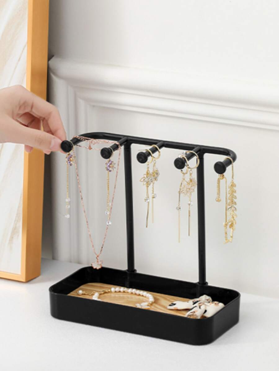 1pc DIY Light Luxury Jewelry Display Display Rack Jewelry Rack Necklace ...