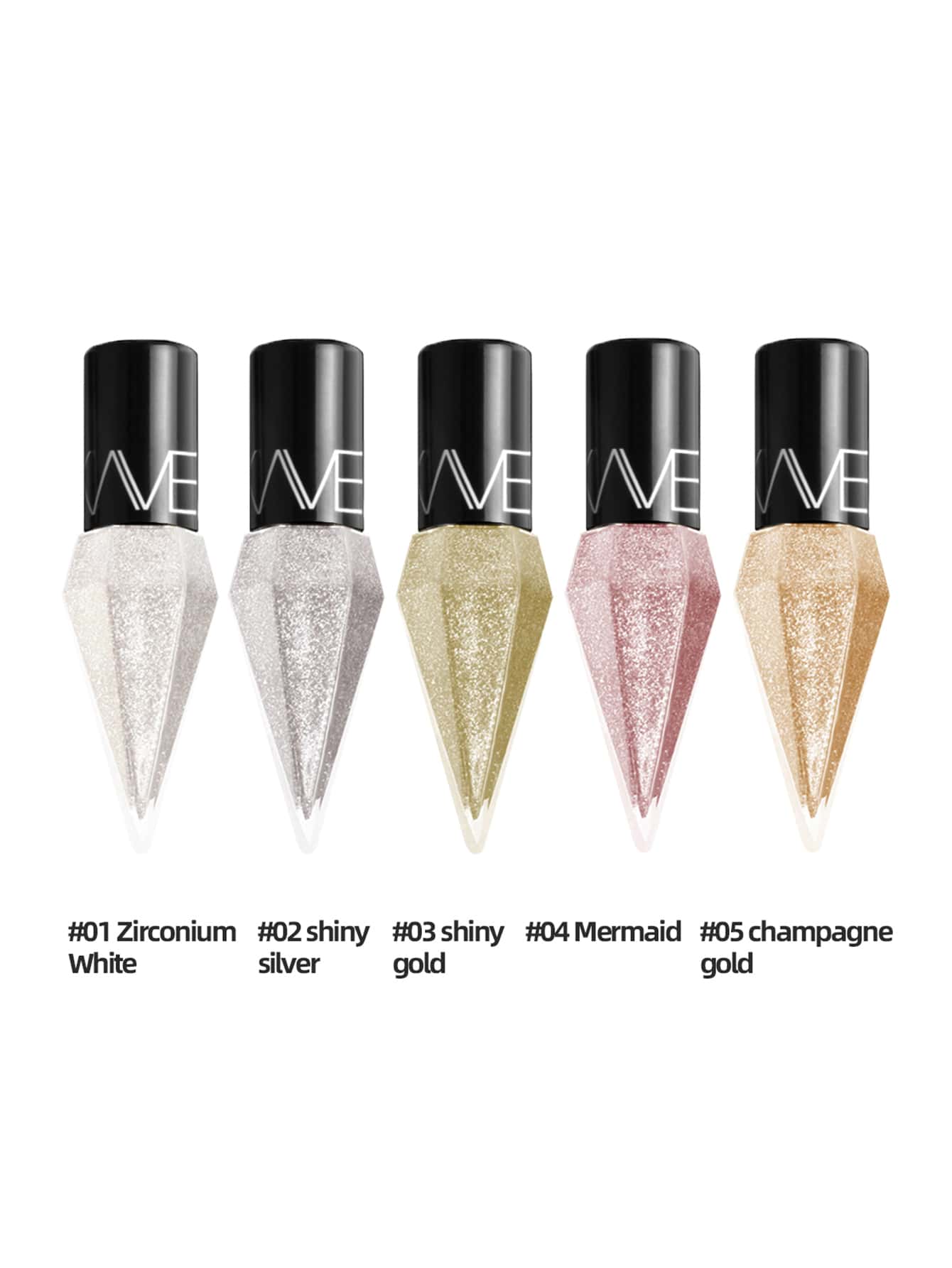 SHEIN X Candylover89 Rhinestone Glitter Eye Liners Eyeshadow, 1Pc ...