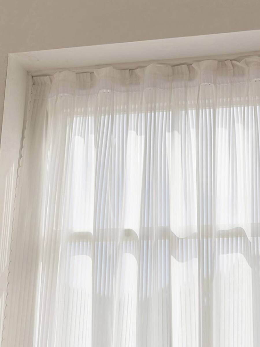 1pc French Romantic Vertical Venetian Blinds Sheer Curtain for Sale ...