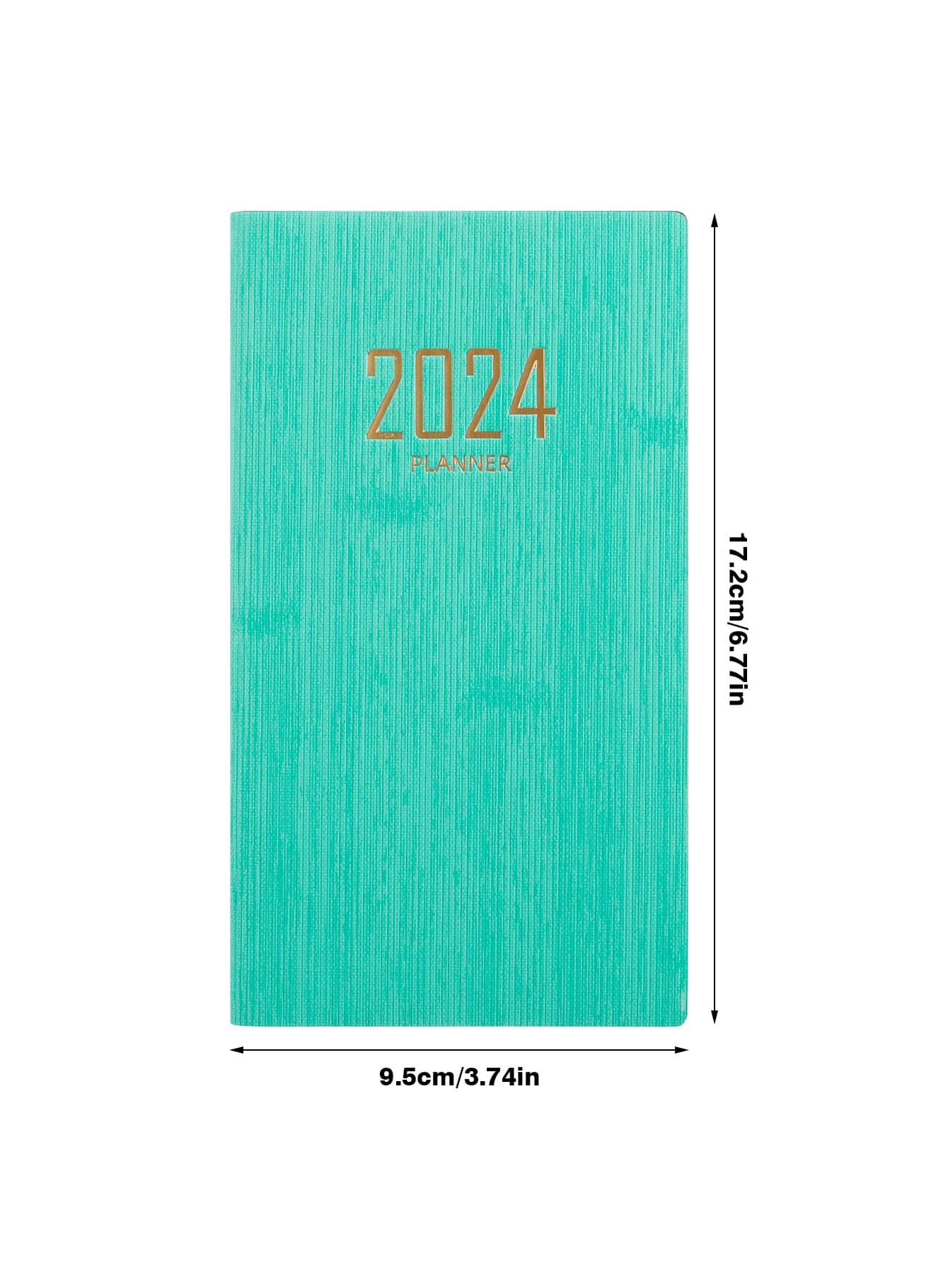 2024 A6 English schedule book daily plan notebook time management ...