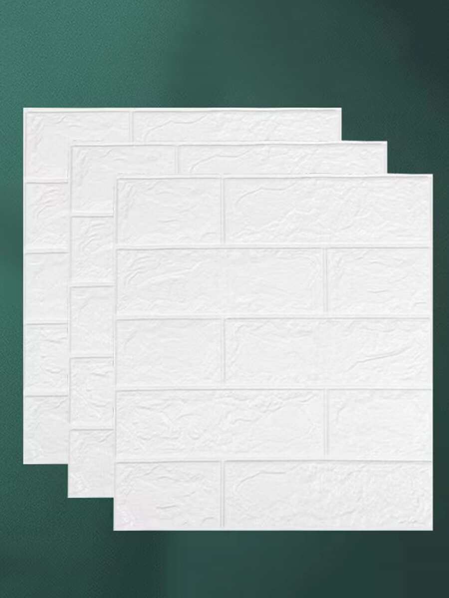 10pcs Self-Adhesive Wallpaper, Waterproof Xpe Seamless 3d Wall Sticker ...