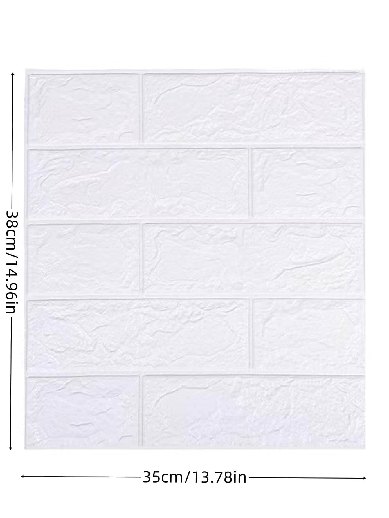 10pcs Self-Adhesive Wallpaper, Waterproof Xpe Seamless 3d Wall Sticker ...