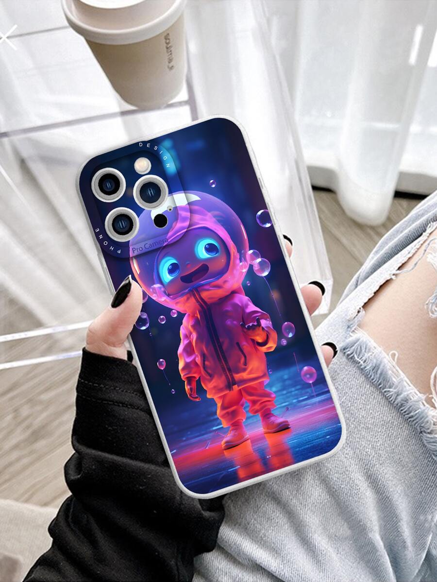 Cartoon Figure Graphic Phone Case | SHEIN USA Cartoon Figure Graphic Phone Case | SHEIN USA