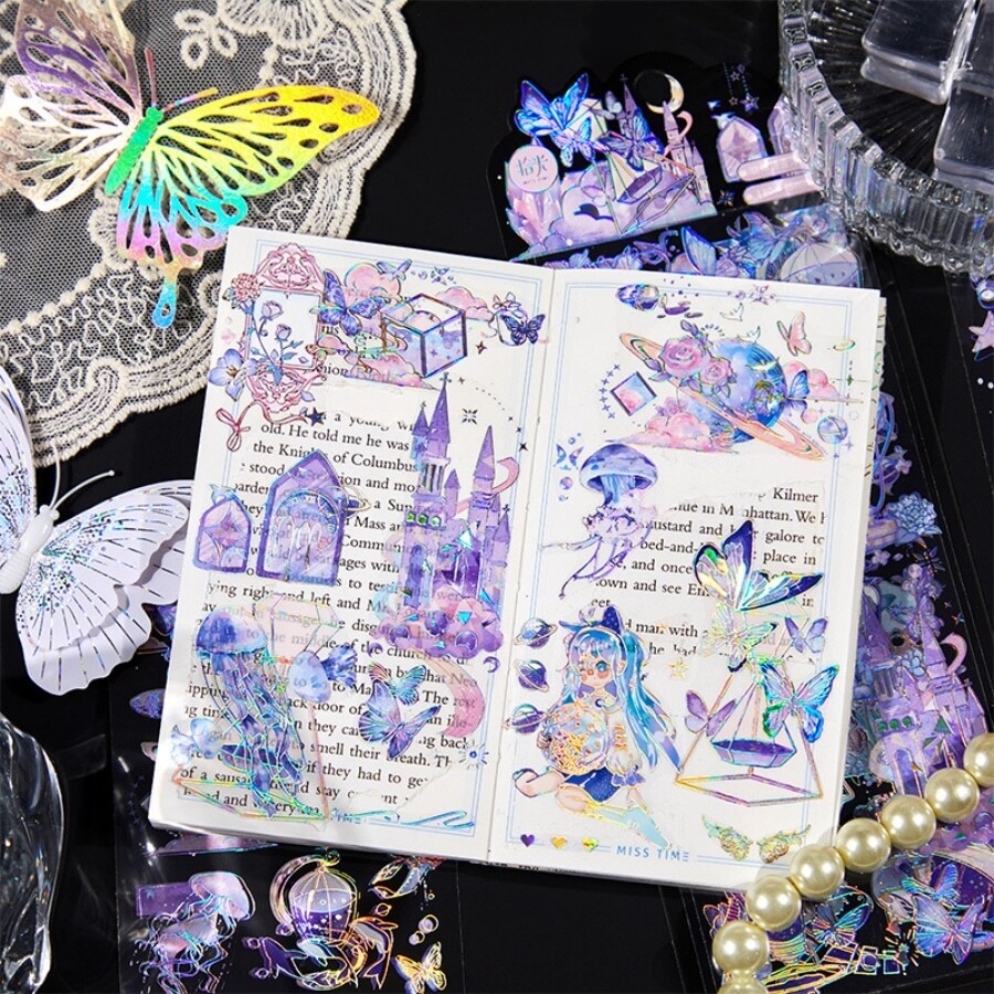 3d Gold Foil Spring Fragrance Stickers | SHEIN UK