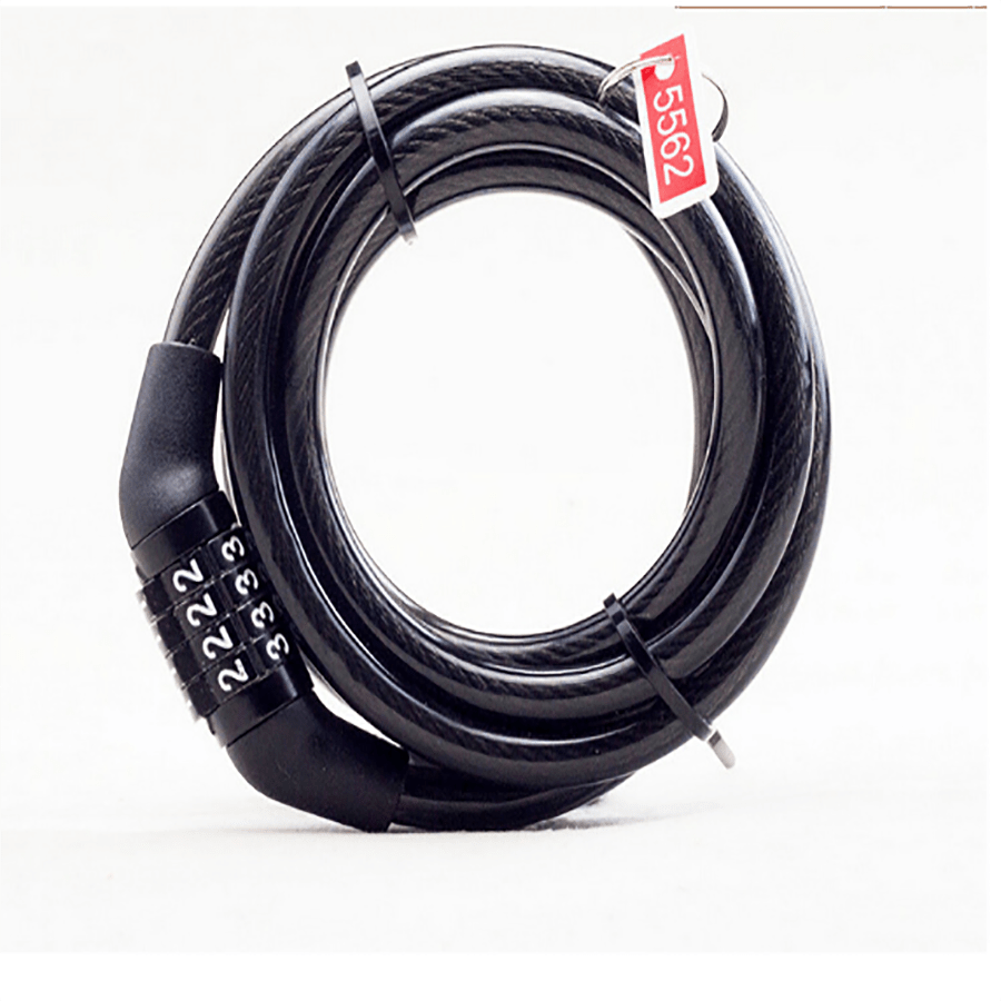 Mountain bike combination lock, bicycle lock, anti-theft lock, wire ...