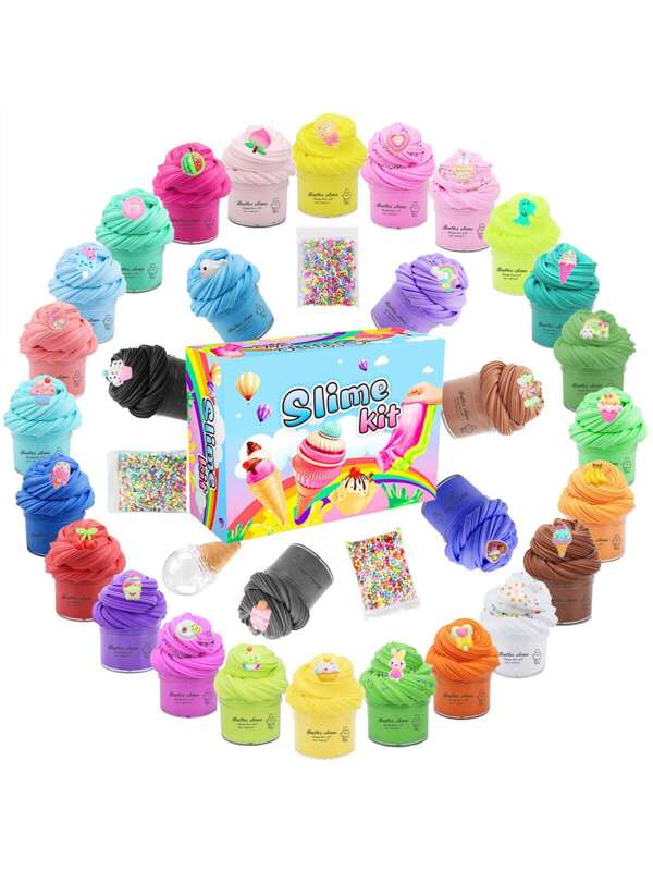 30pcs Slime Kit With Butter Slime | SHEIN South Africa