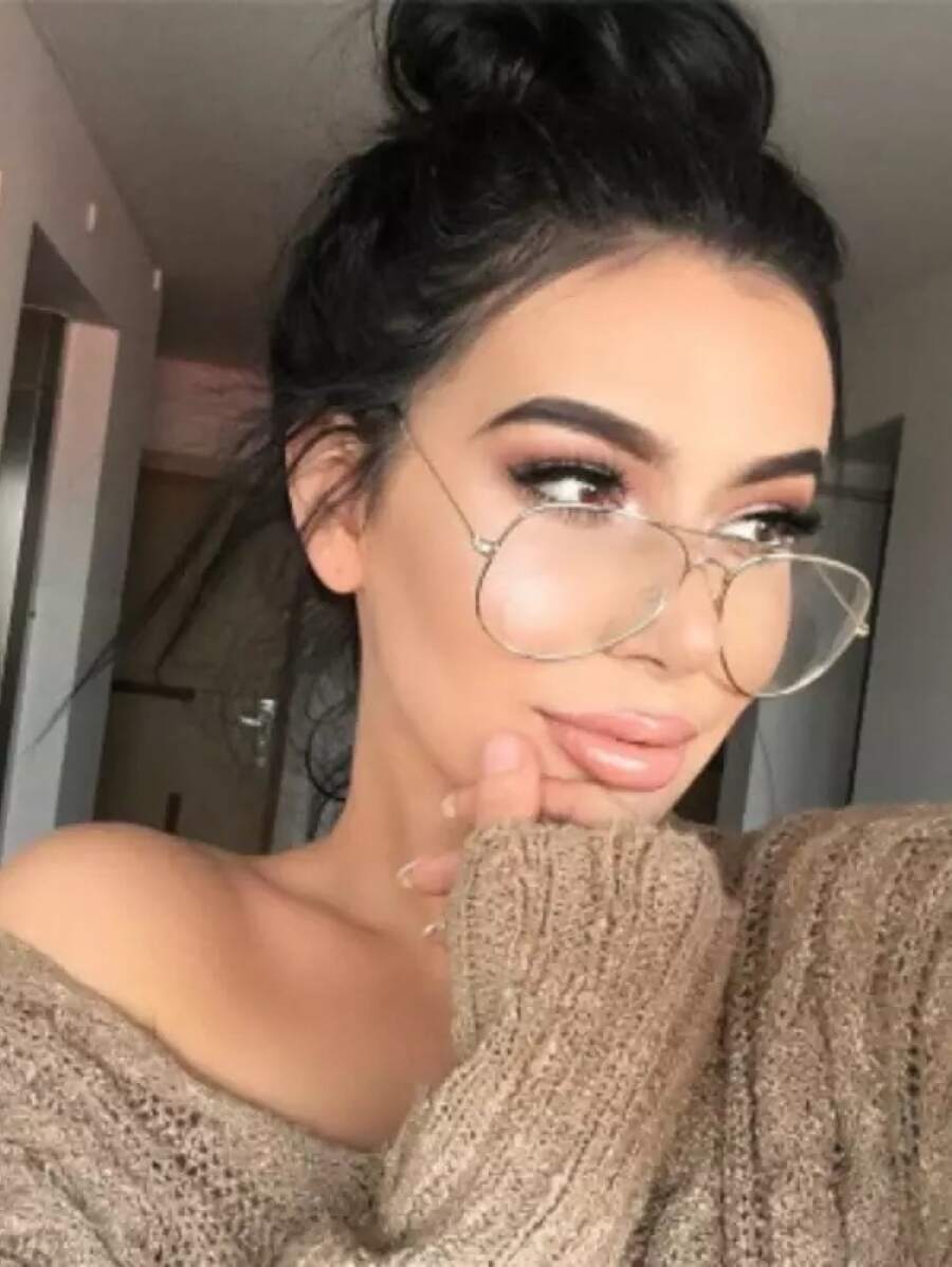 Lentes transparentes de Moda para Hombre: Estilo Piloto con Armazón ...