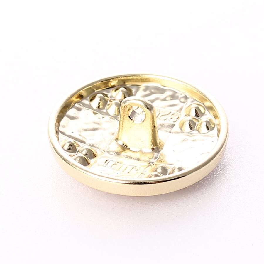 Solid Round Metal Buttons For Coat And Jacket, Hand-sewing Zinc Alloy ...