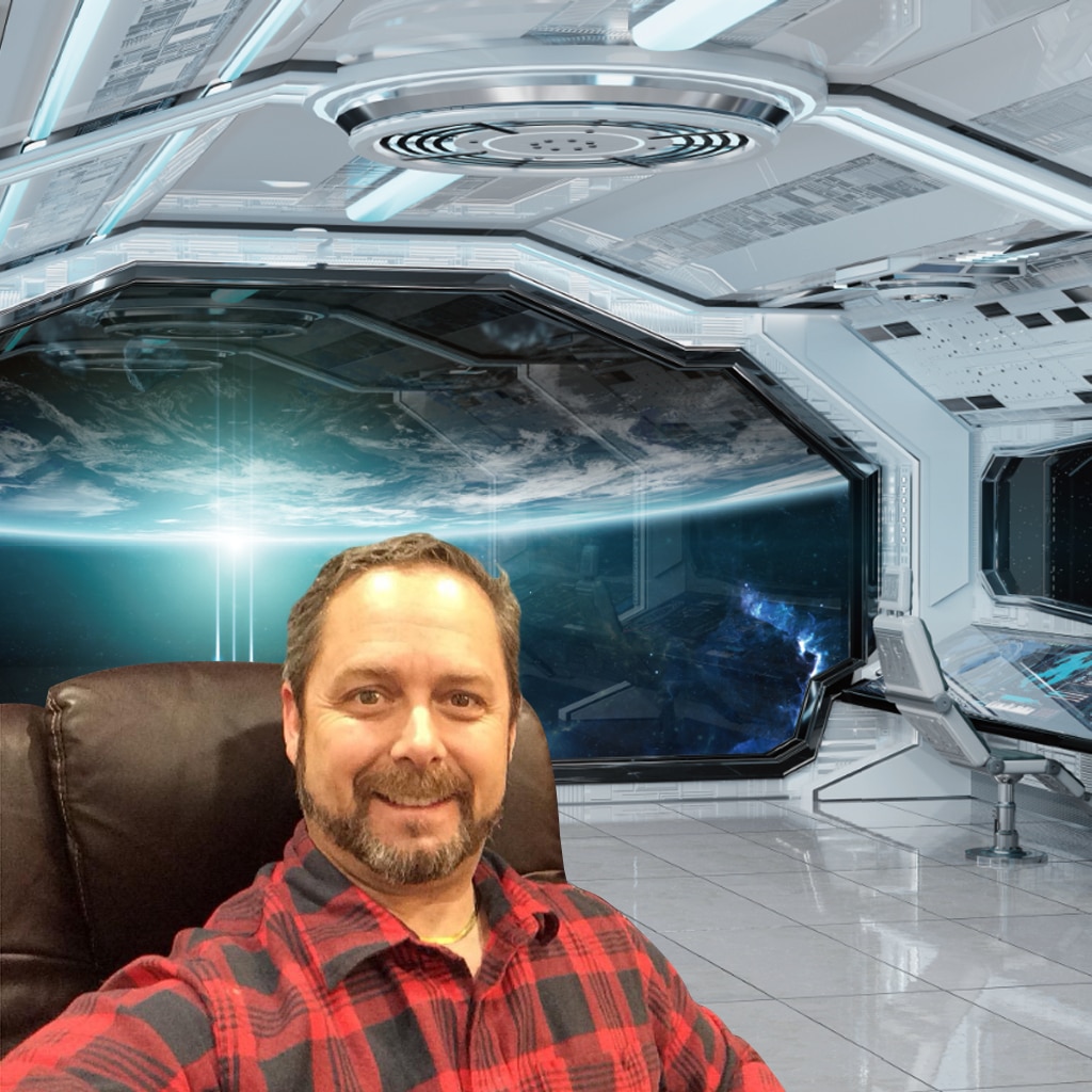 7x5ft Spaceship Interior Backdrop Universe Galaxy Outer Space Station ...