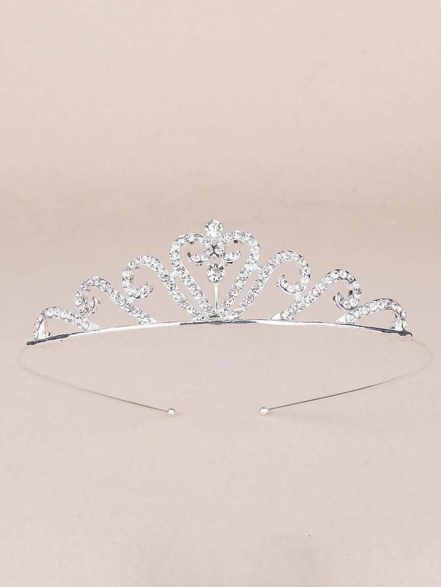 1pc Fashionable Rhinestone Crown Hair Accessory | SHEIN USA