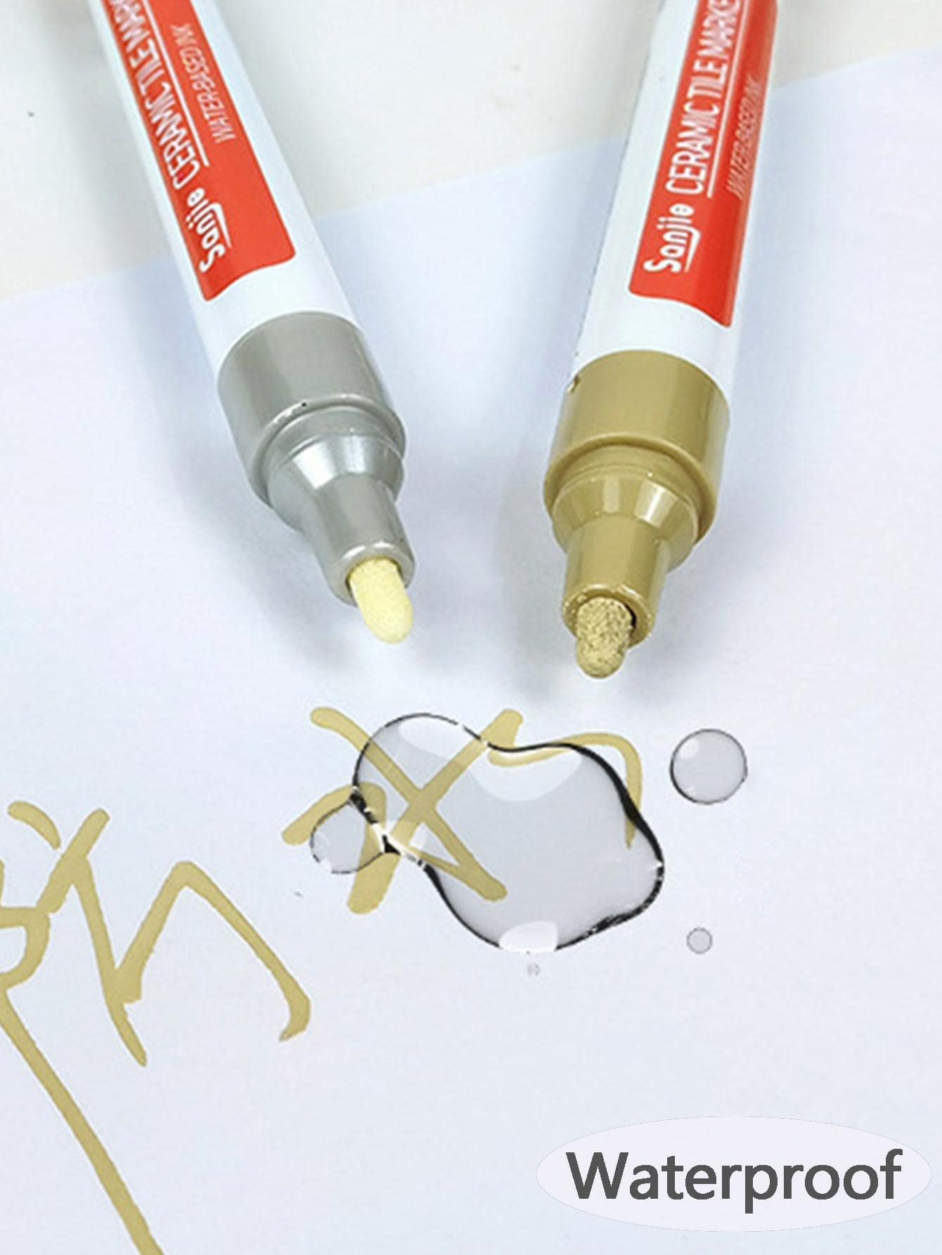 1pc Tile Grout Pen, Wall And Floor Tile Gap Mending Pencil, Waterproof ...