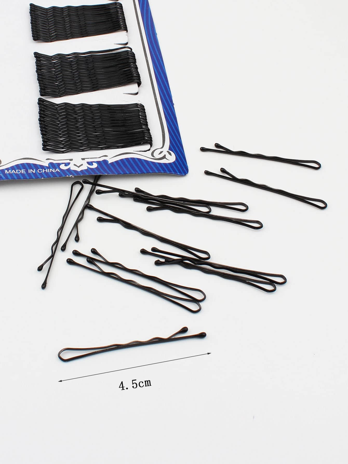 56pcs/Set Black Hair Clip Set For Women Including Hairpins, U-Shape ...