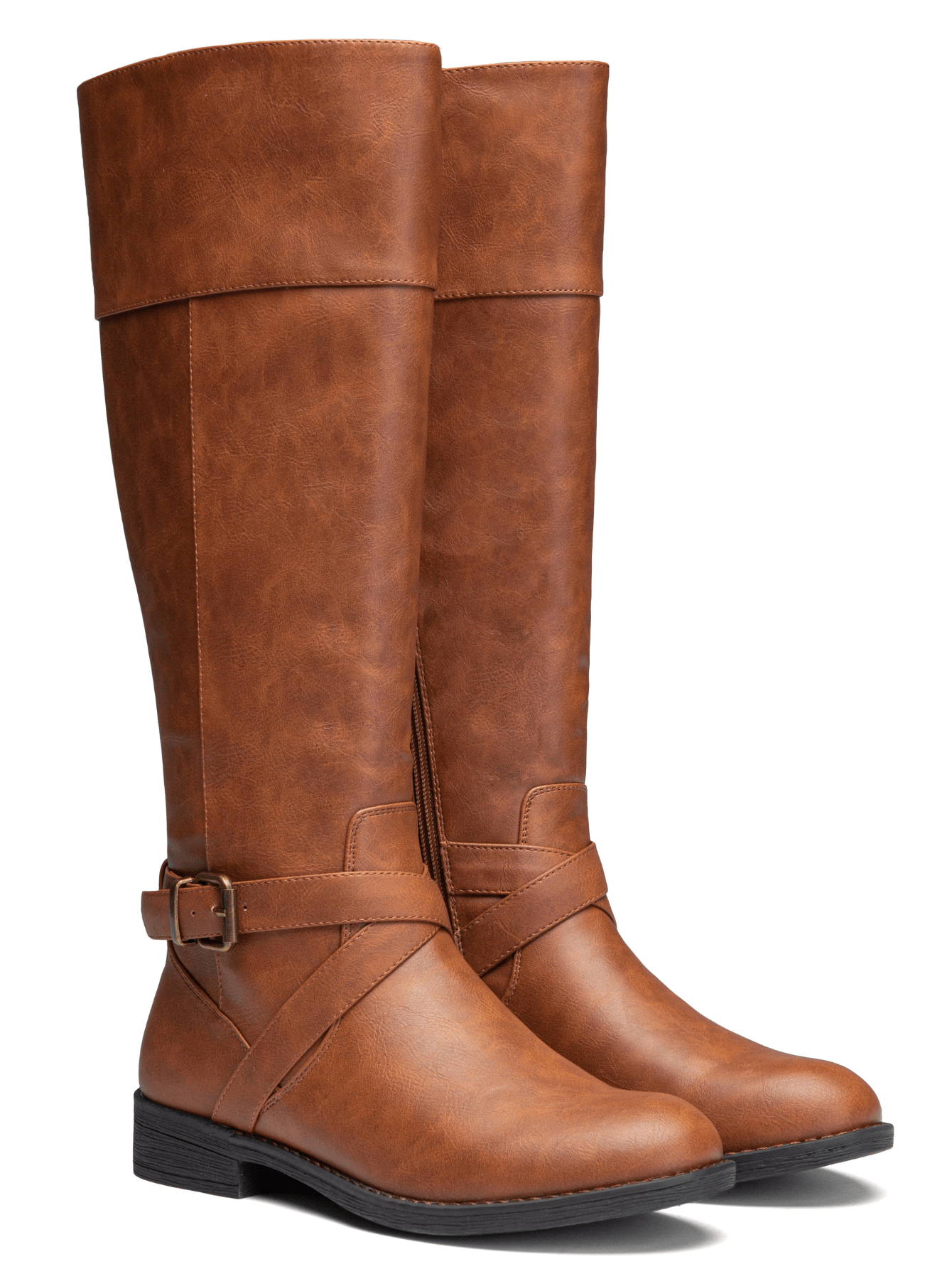 Women's 49 Riding Boots Knee High Boots+Buckle Calf Boot | SHEIN USA