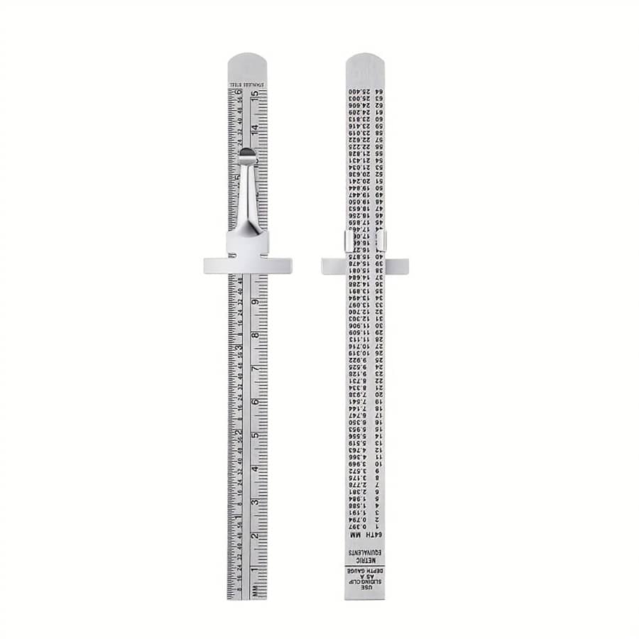 Stainless Steel Ruler, Flexible Precision Stainless Steel Ruler With ...