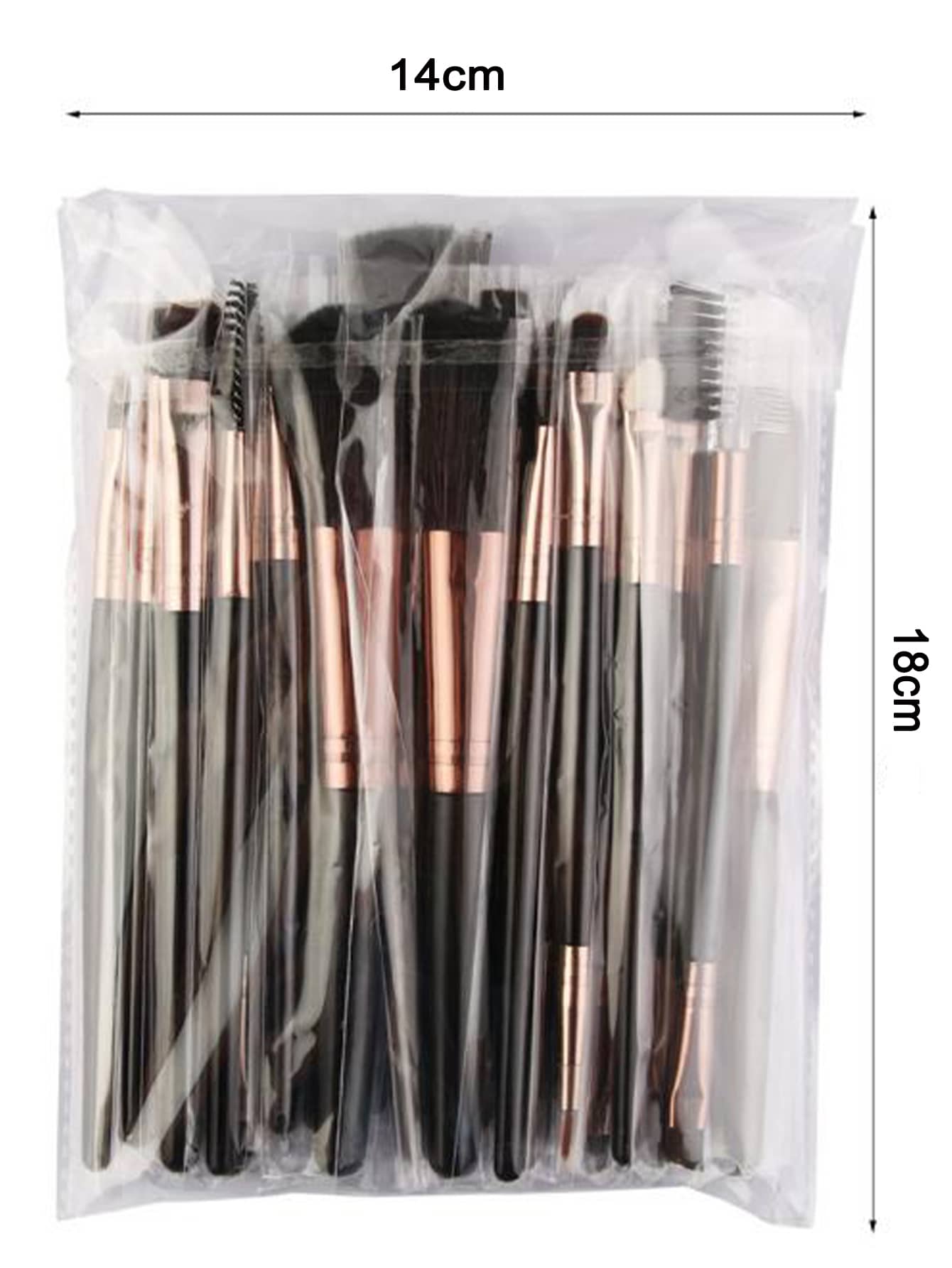 25pcs Makeup Brush Set Including Eyeshadow Brush, Powder Brush, Blush ...