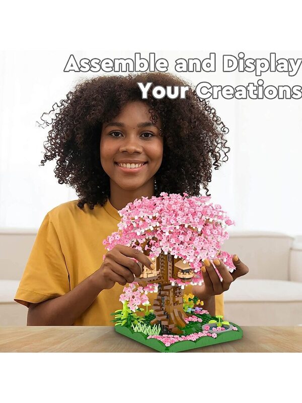 1 Set Big Tree Building Blocks Toy | SHEIN USA