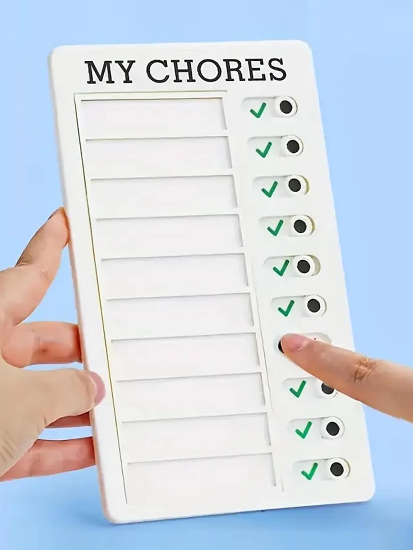 Self-discipline Punch Card System With Replaceable Message Board ...