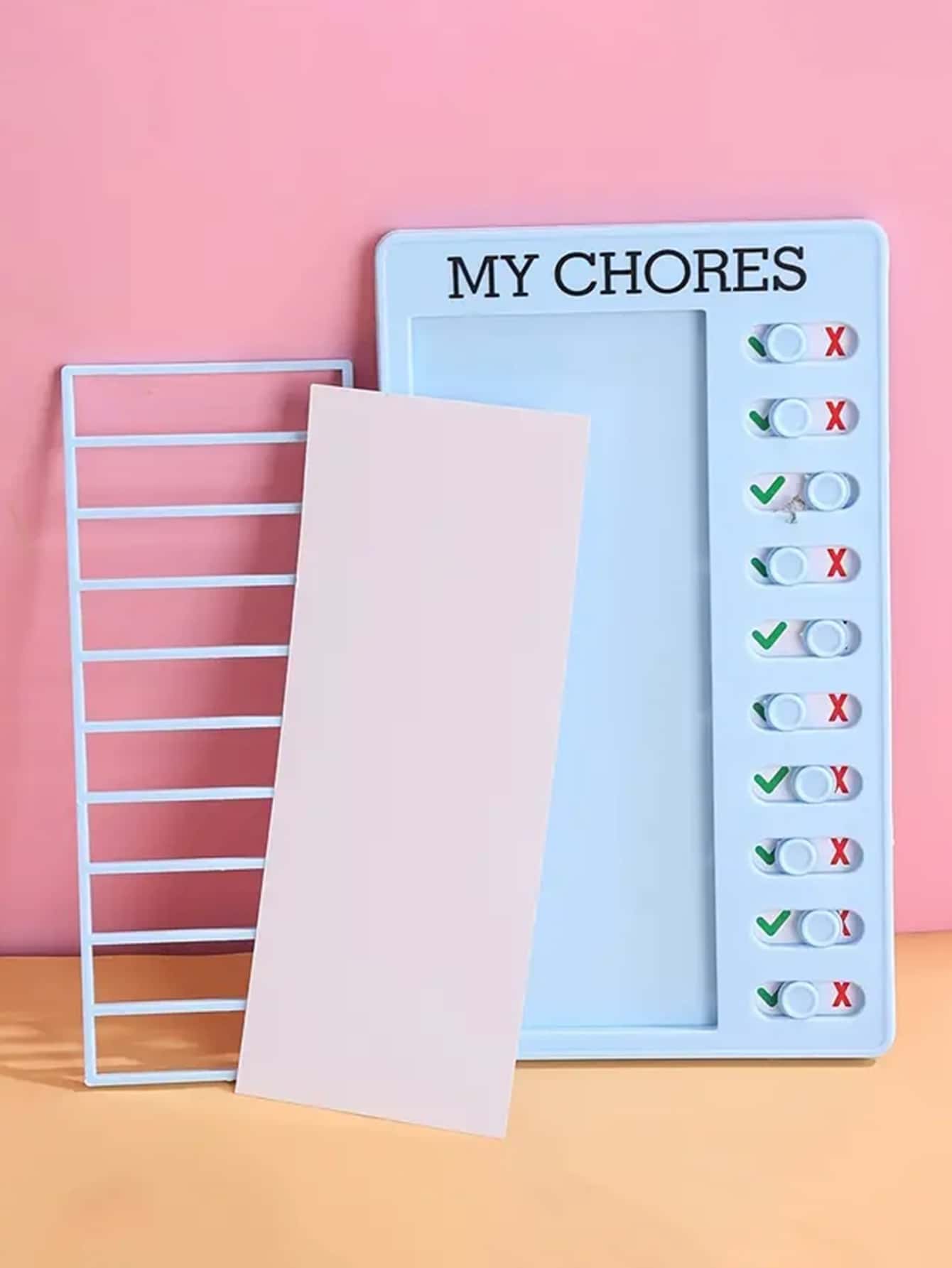 Self-discipline Punch Card System With Replaceable Message Board ...