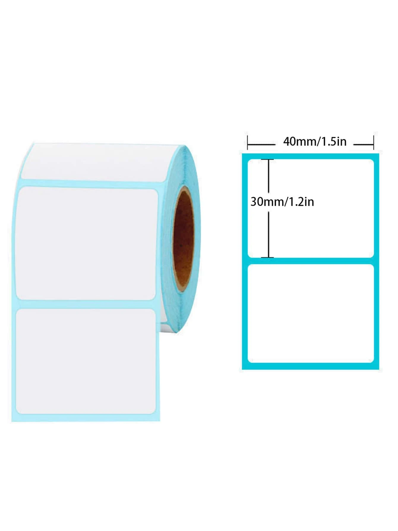 1roll Plain Label Sticker, Minimalist Multifunction Label Sticker For ...