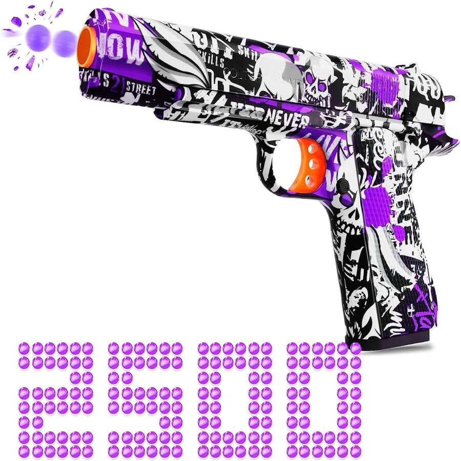 Small Manual Gel Splatter Blaster, Gel Ball Blaster Without Charge, for ...