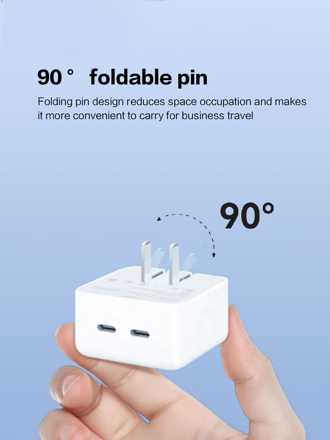 PD Charging Head Dual Type-c Port 20W Fast Charging Mobile Phone ...