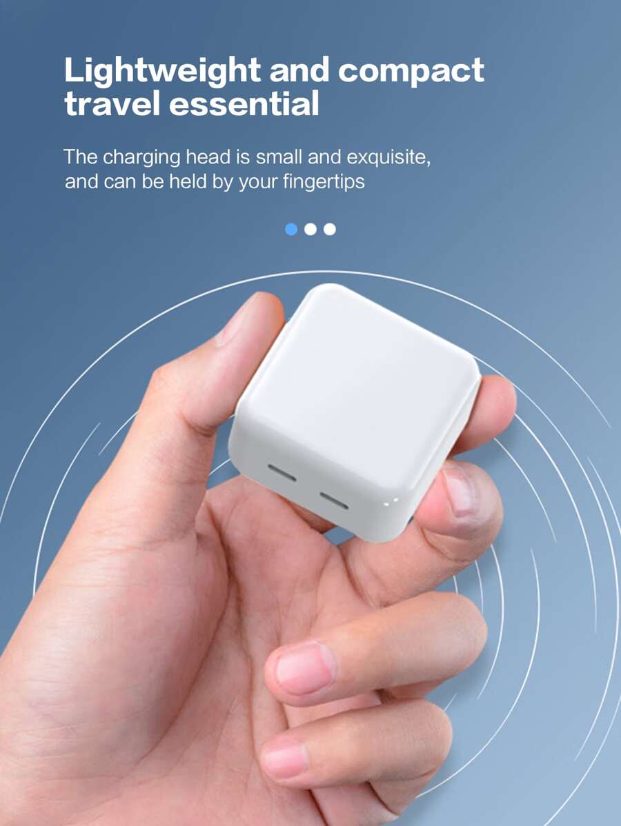 PD Charging Head Dual Type-c Port 20W Fast Charging Mobile Phone ...