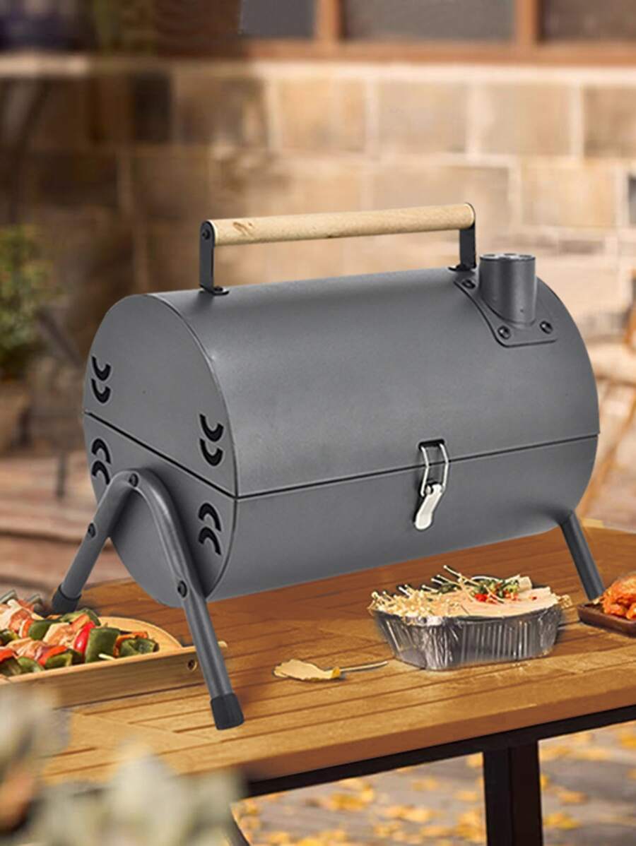 Outdoor Portable Charcoal BBQ Grill, Courtyard BBQ Stove, Home Charcoal ...
