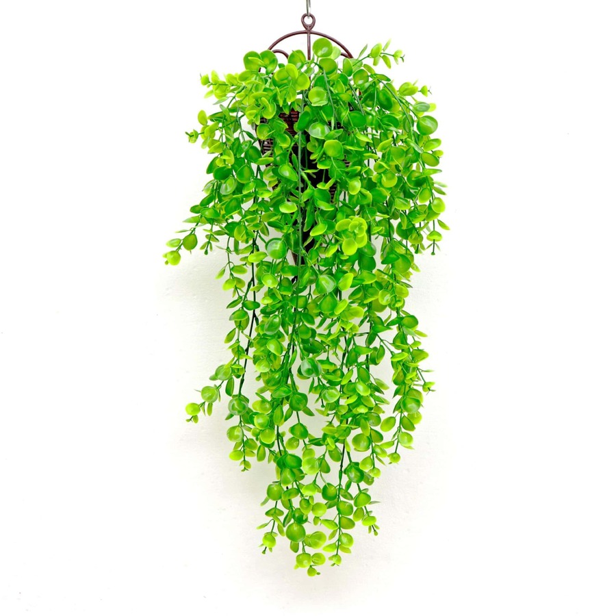 1pc Artificial Eucalyptus Vine String With Gum Leaves Wall Decoration ...