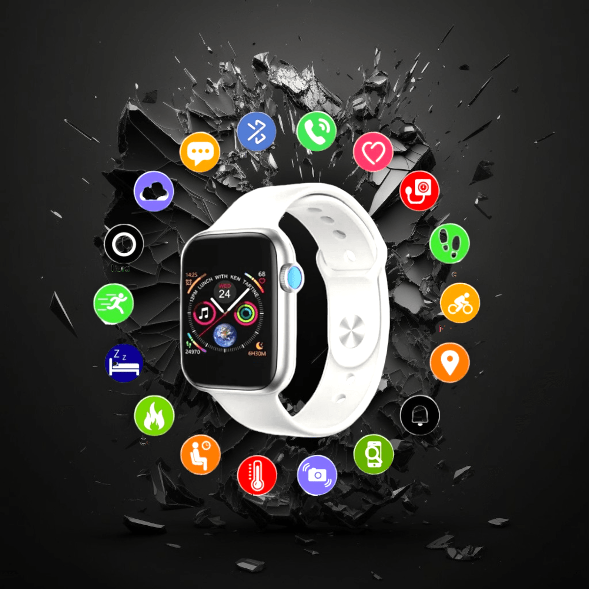 Time Importer Hima SA de CV Innovador T500 y Precioso Reloj Inteligente ...