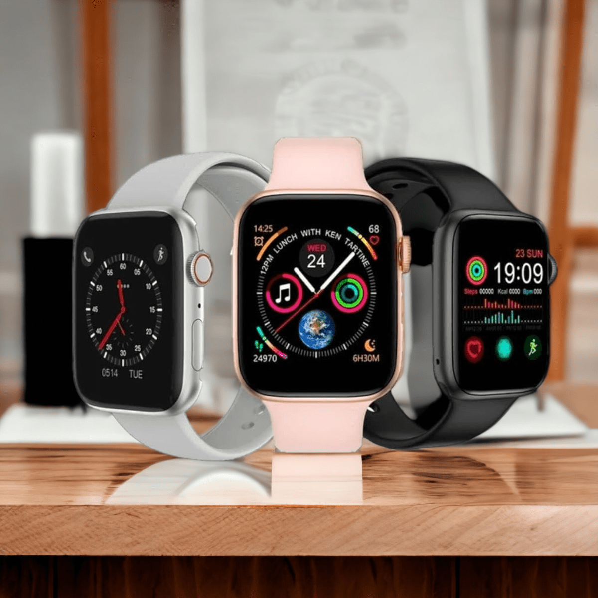 Time Importer Hima SA de CV Hermosísimo Reloj Inteligente T500 Plus ...