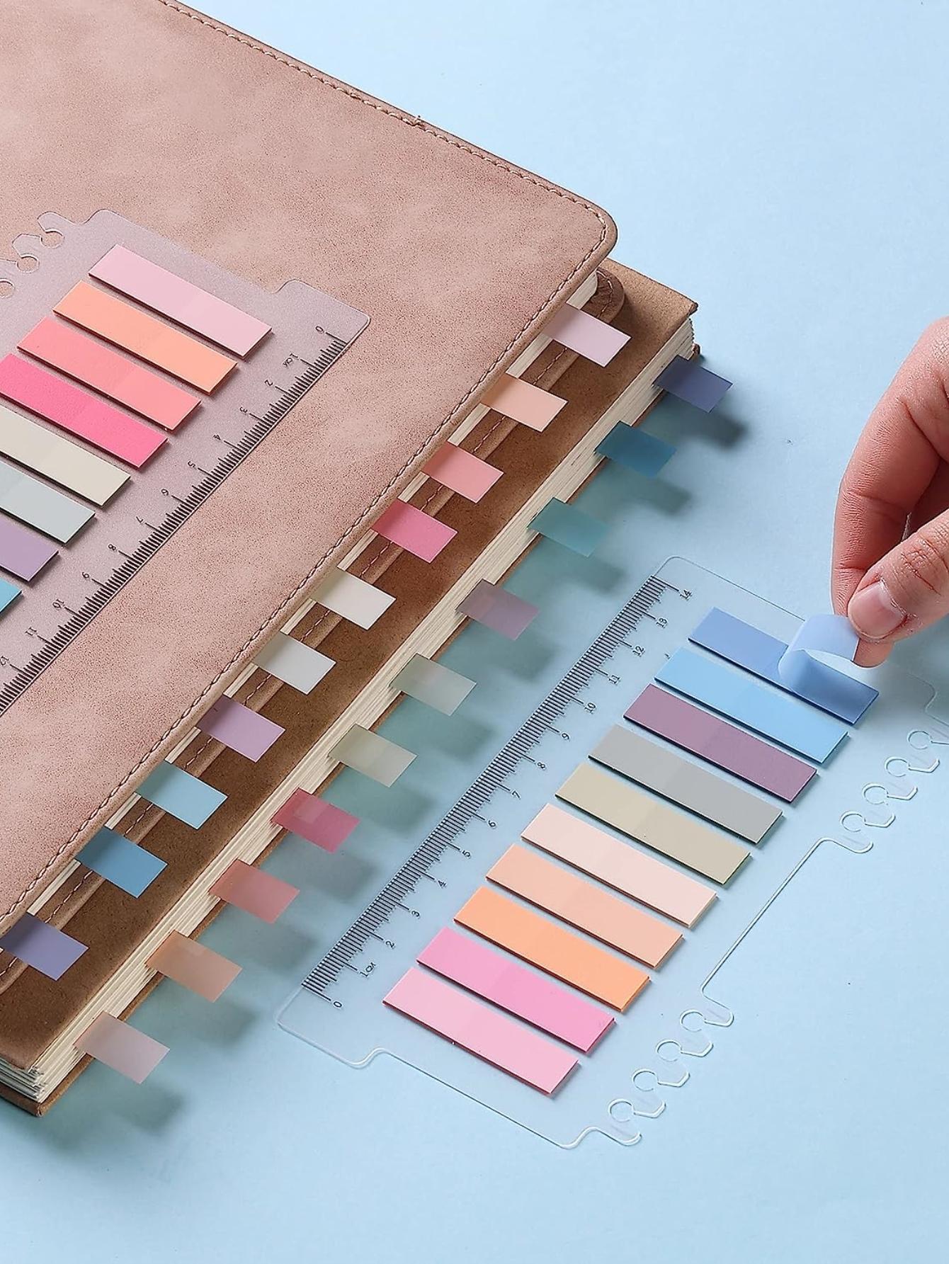 Sticky Labels, 800pcs Colorful Bookmarks, Book Sticky Labels, Memo ...